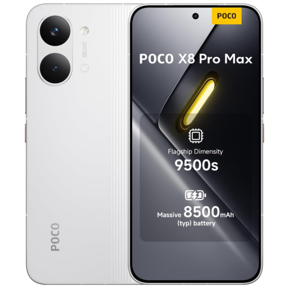 Xiaomi Poco X8 Pro Max 12+256 White | Techinthebasket AU